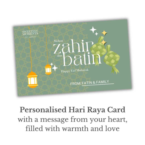 Personalised Hari Raya Card - Hari Raya Gifts | Sweetest Moments ...
