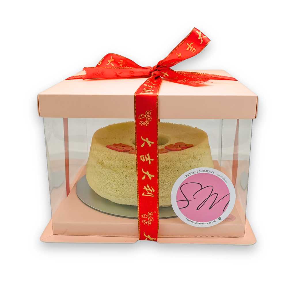 Spring Blossom Pandan Cake – Sweetest Moments Singapore