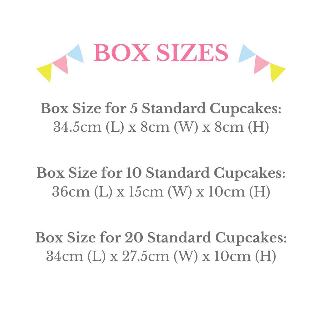 Standard Unicorn Cupcakes – Sweetest Moments Singapore