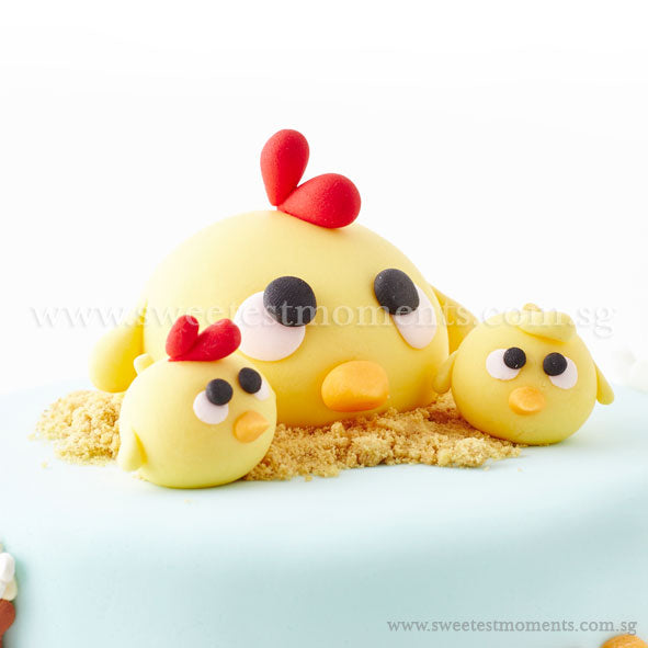 Chicky Farm Cake CFR15 – Sweetest Moments Singapore