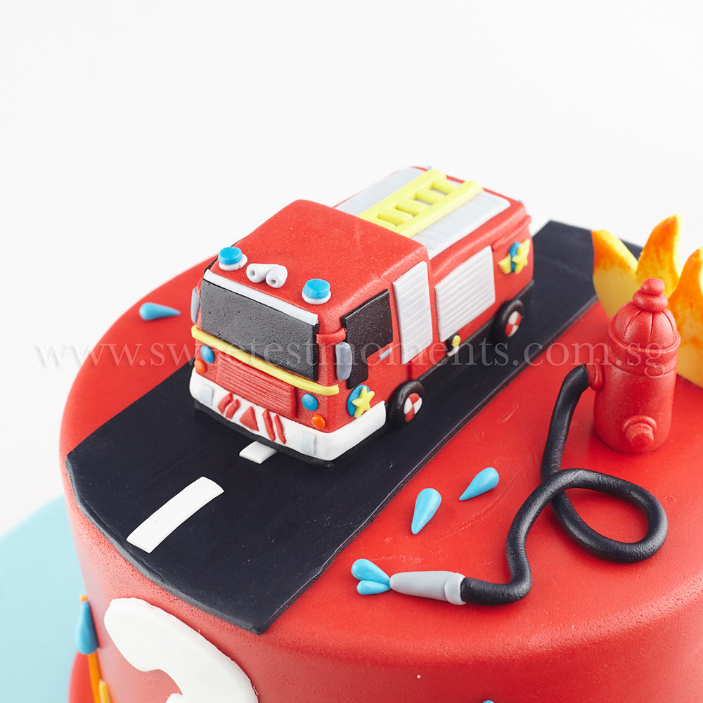 Fire Rescue Cake CKR38 – Sweetest Moments Singapore