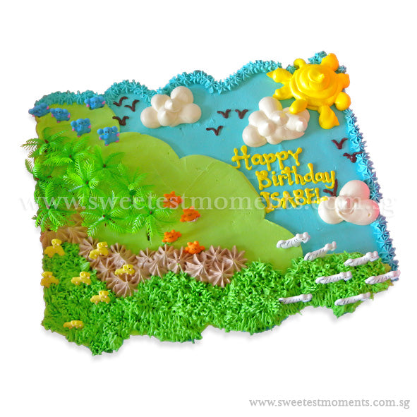 Pull-Apart Animal Safari Mini Cupcake Cake CMP02 – Sweetest Moments ...